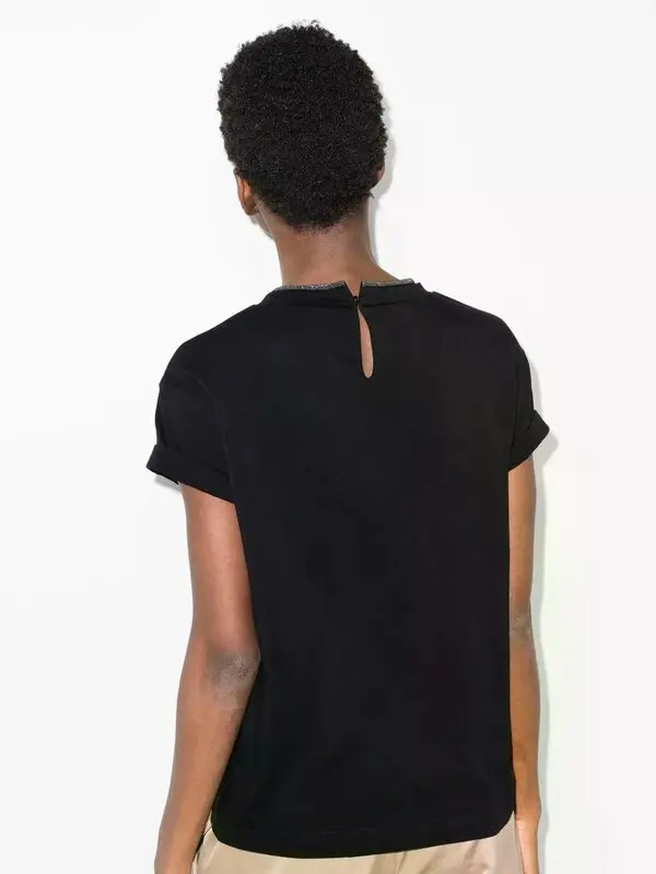 Brunello Cucinelli Round-neck Short-sleeve T-shirt