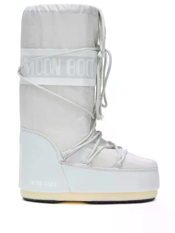 Moon Boot Icon Lace-up Snow Boots - Grey