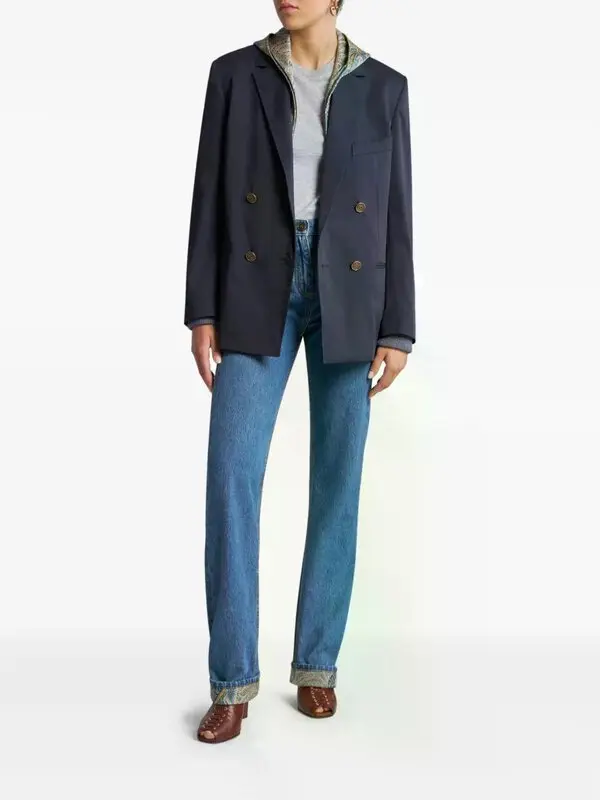 Etro Double-breasted Blazer