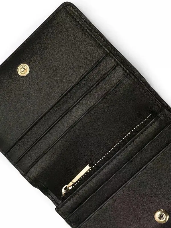 Dolce & Gabbana Dg-logo Embossed Leather Wallet