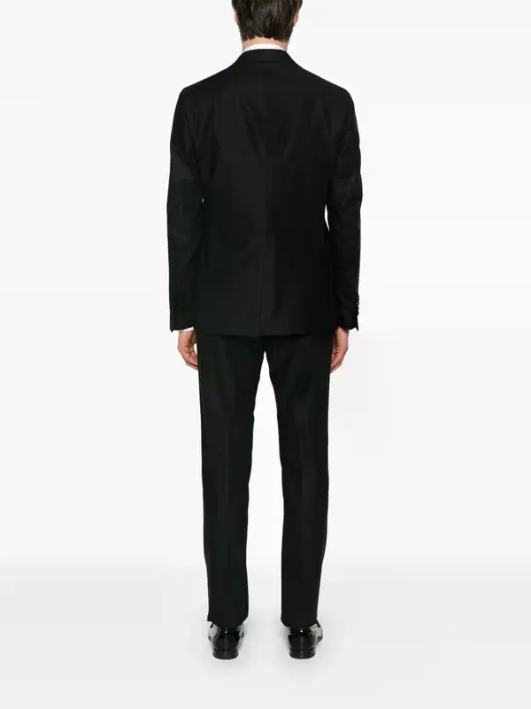 Tagliatore Single-breasted Dinner Suit - Black