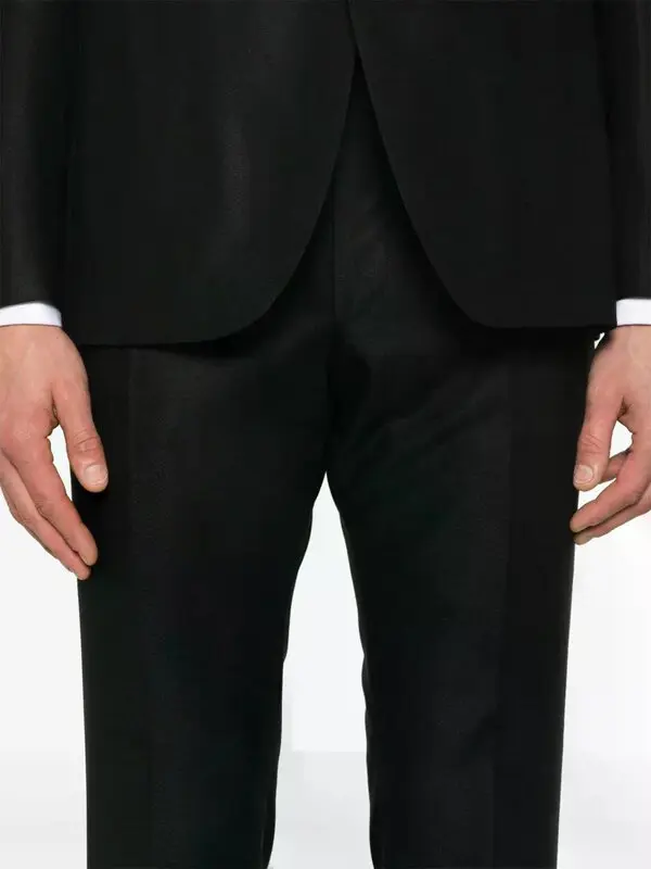 Tagliatore Single-breasted Dinner Suit - Black
