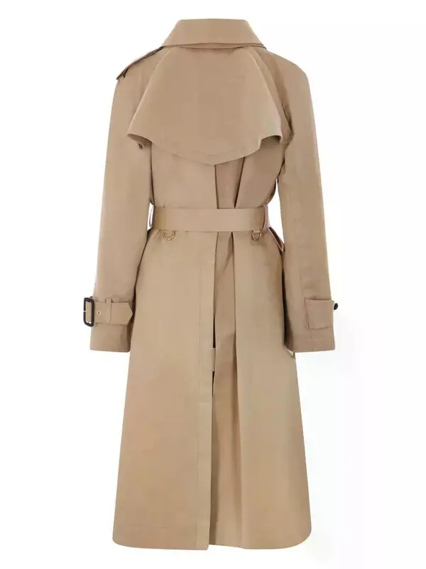 Sacai Double-breasted Twill Trench Coat