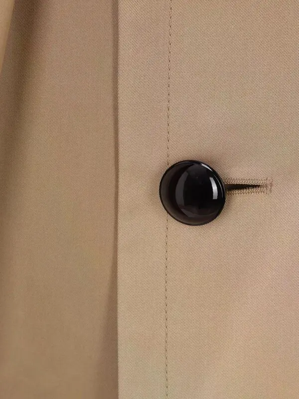Sacai Double-breasted Twill Trench Coat