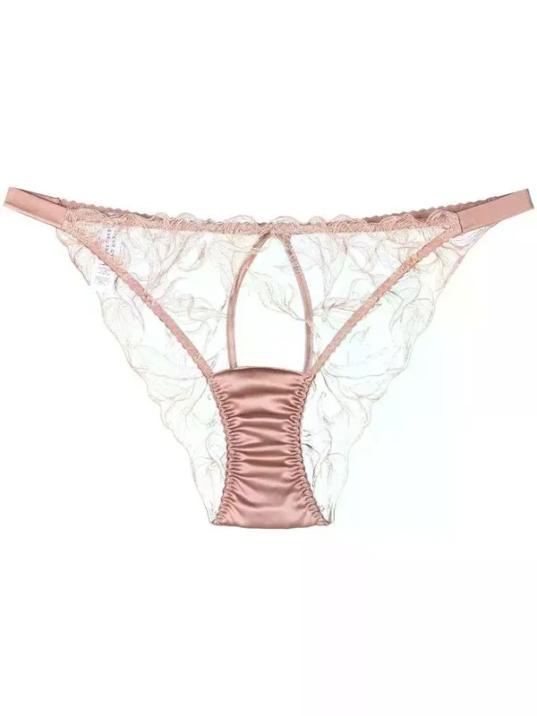 FLEUR OF ENGLAND Lilian Ouvert Briefs - Pink