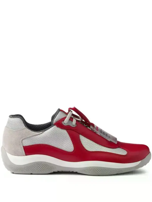 Prada America’s Cup Sneakers - Red