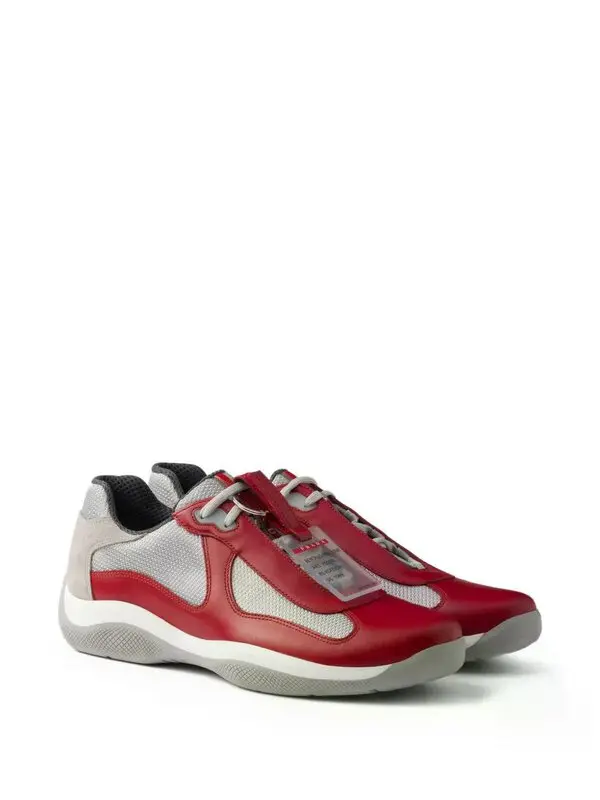 Prada America’s Cup Sneakers - Red