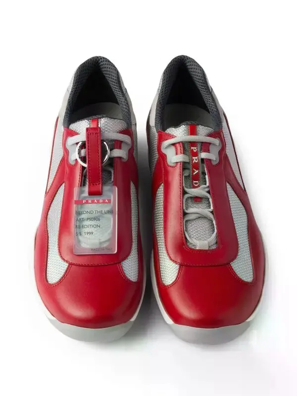 Prada America’s Cup Sneakers - Red