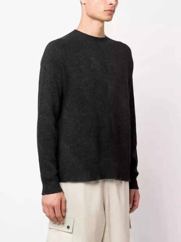JIL SANDER Fine-knit Wool-cashmere-blend Jumper