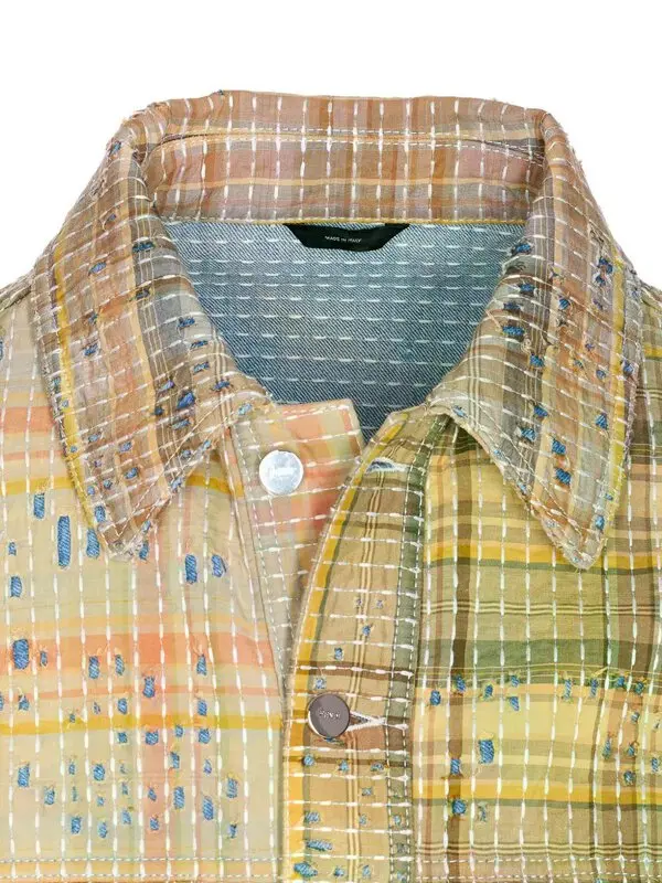 Fendi Patchwork Denim Jacket