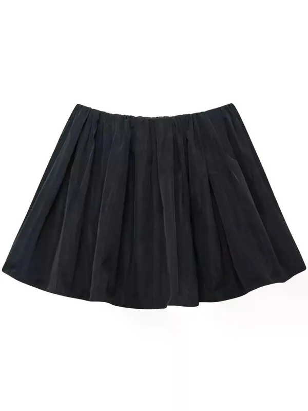 JW Anderson Gathered Circle Skort - Black