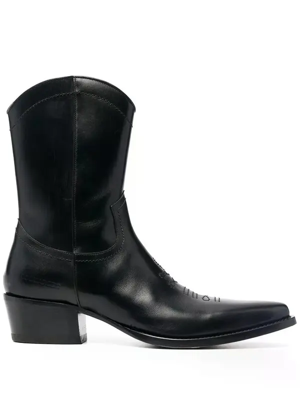 Dsquared2 City Nights Pointed-toe Boots - Black