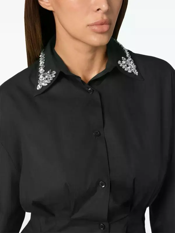 Philipp Plein Crystal-embellished Mini Dress