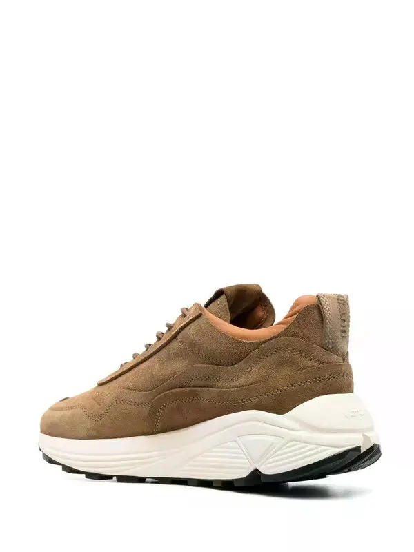 BUTTERO® Colour-block Suede Trainers - Neutrals