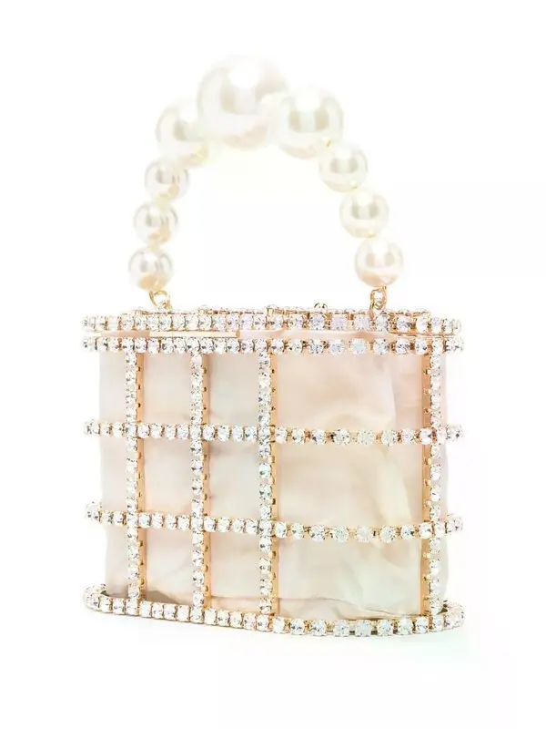 Rosantica Holli Faux Pearl-embellished Mini Bag