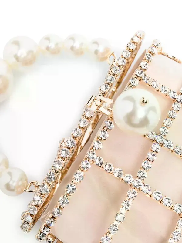 Rosantica Holli Faux Pearl-embellished Mini Bag