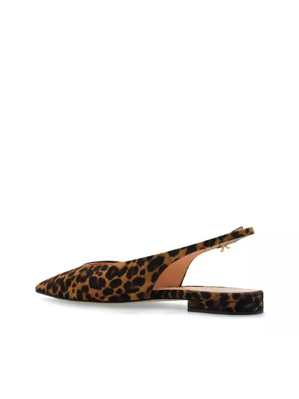 GIANVITO ROSSI Leopard-print Pointed Sandals