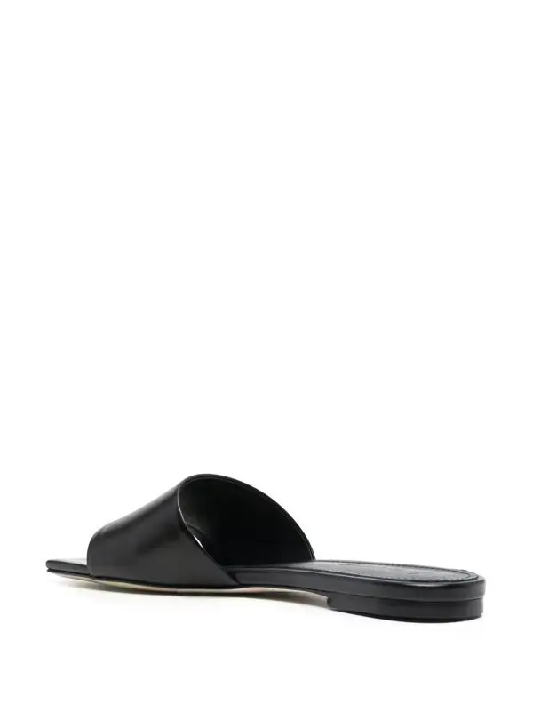 AeydĒ Anna Leather Sandals - Black