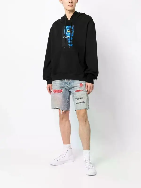 MOSTLY HEARD RARELY SEEN 8-BIT Graphic-print Pullover Hoodie