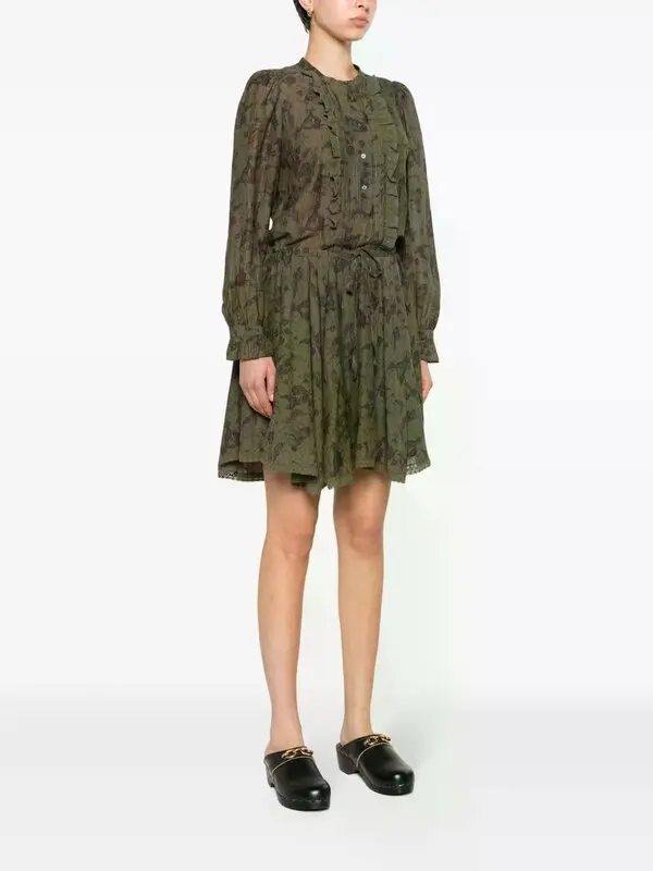 Zadig&Voltaire Ranil Floral-print Mini Dress