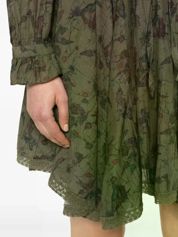 Zadig&Voltaire Ranil Floral-print Mini Dress