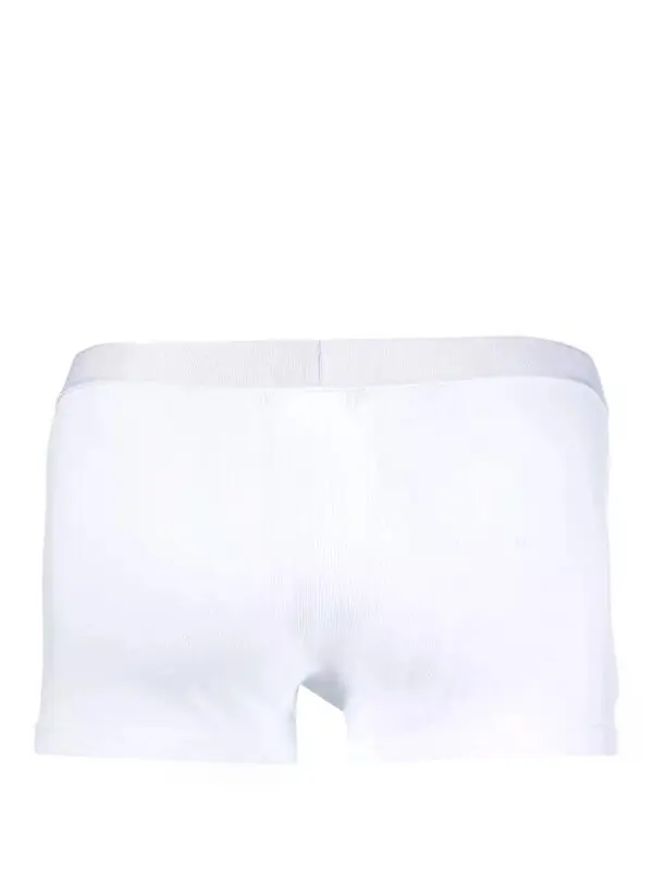 Versace Cotton Ribbed Trunks