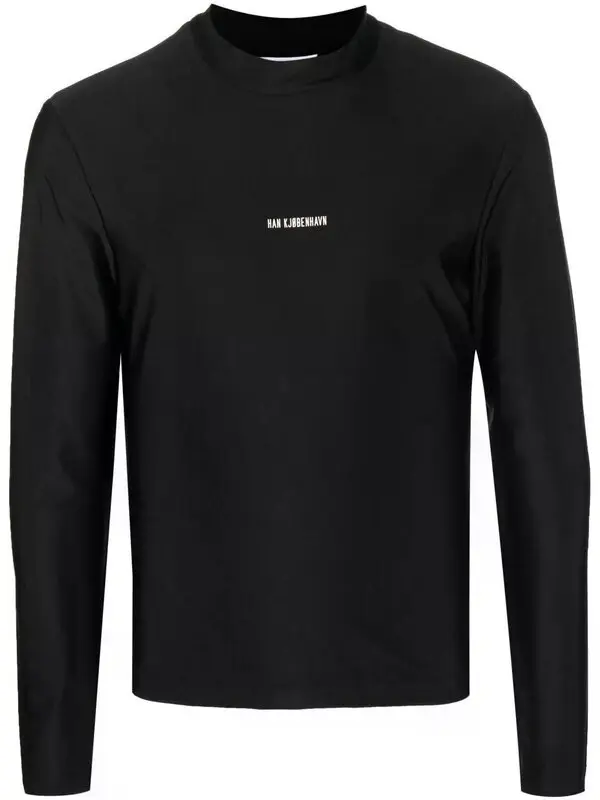 HAN KJØBENHAVN Long Sleeve Logo T-shirt