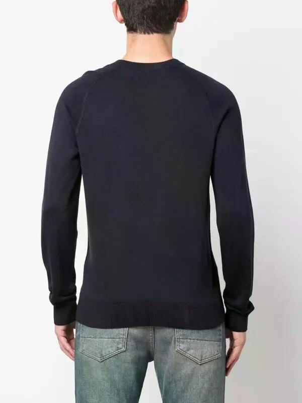 Zadig&Voltaire Thomaso Logo-intarsia Knitted Jumper