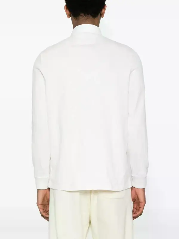 Boggi Milano Embroidered-logo Cotton Polo Shirt