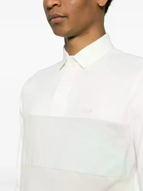 Boggi Milano Embroidered-logo Cotton Polo Shirt