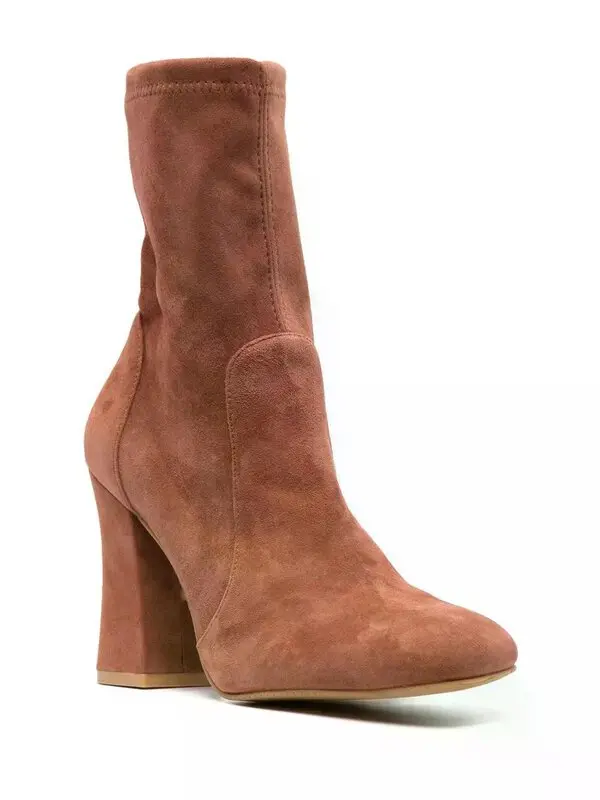 STUART WEITZMAN 100mm Block-heel Boots