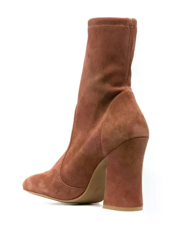 STUART WEITZMAN 100mm Block-heel Boots