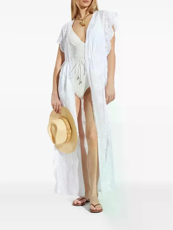 Melissa Odabash Talitha Beach Dress - White