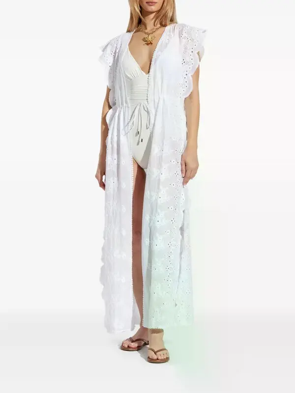 Melissa Odabash Talitha Beach Dress - White
