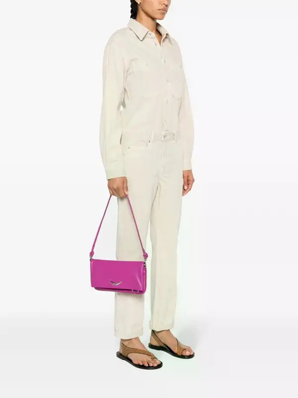 Zadig&Voltaire Rock Eternal Leather Shoulder Bag