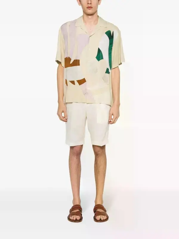PT TORINO Pleated-design Shorts