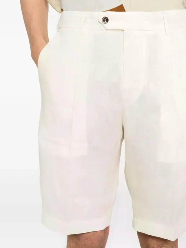 PT TORINO Pleated-design Shorts
