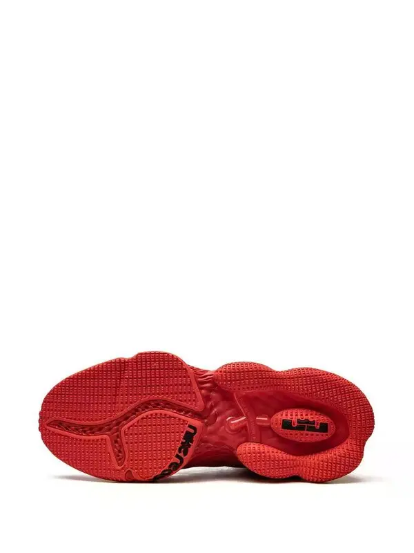Nike Lebron 19 Low Light Crimson Sneakers - Red