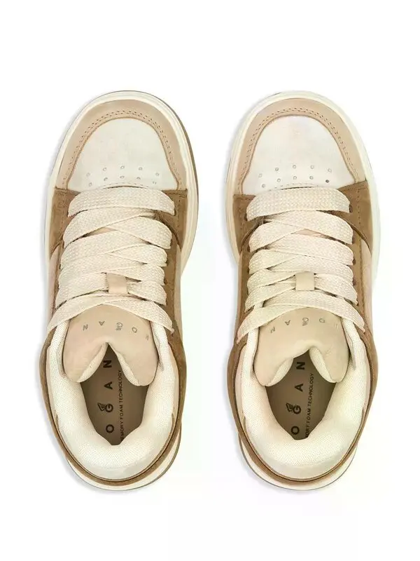 Hogan H667 Lace-up Leather Sneakers