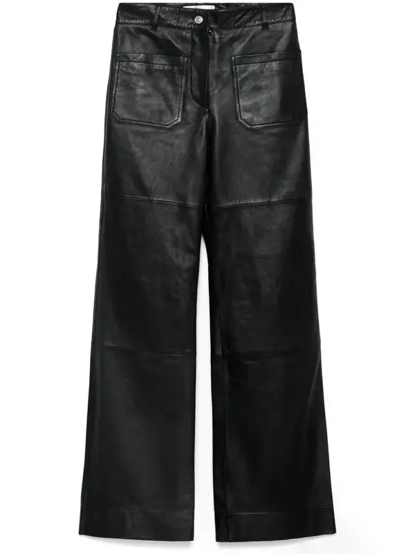 Victoria Beckham Leather Trousers