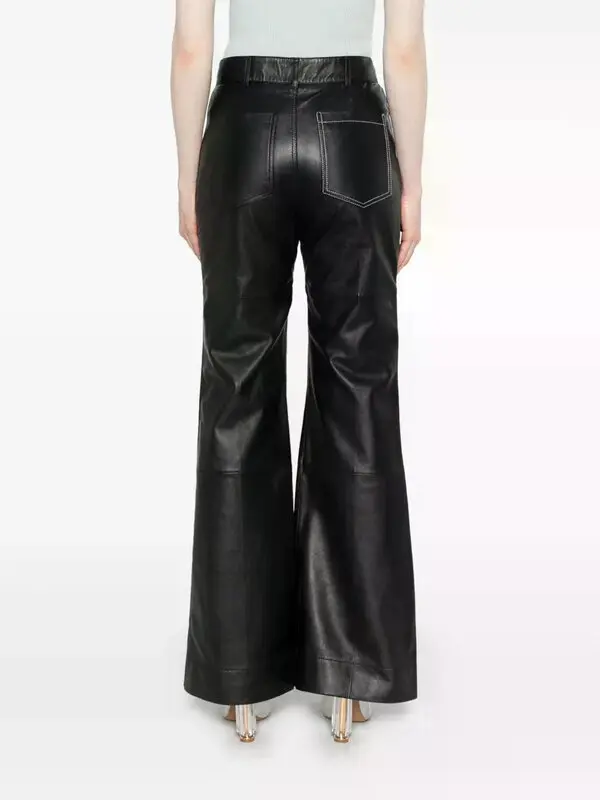 Victoria Beckham Leather Trousers