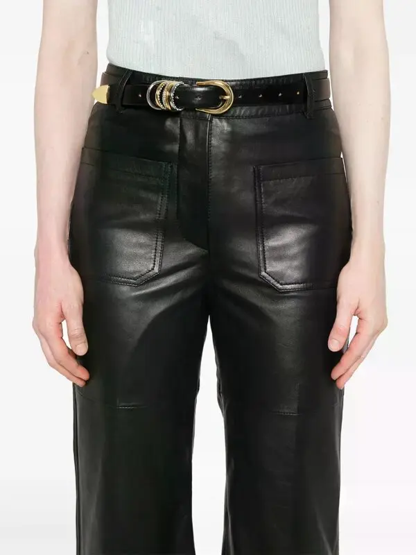 Victoria Beckham Leather Trousers