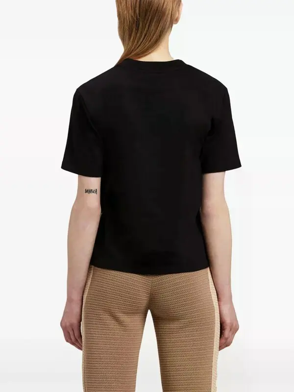 Palm Angels Pa Monogram Cotton T-shirt