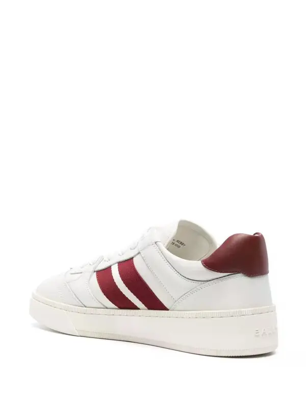 Bally Raise Leather Sneakers - White