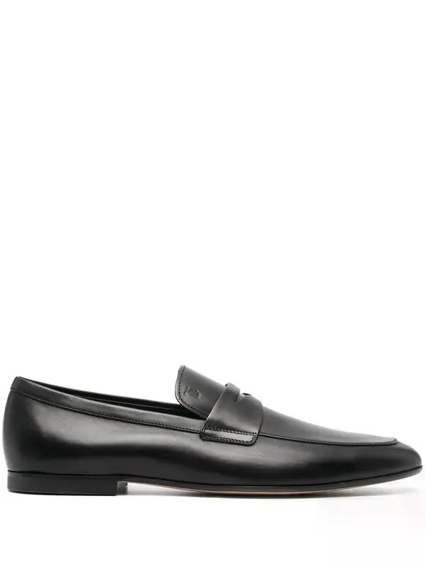 TOD'S Calf Leather Slip-on Loafers