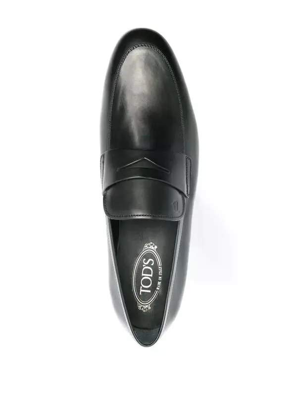 TOD'S Calf Leather Slip-on Loafers