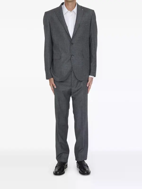 Tagliatore Virgin Wool Two-piece Suit - Grey