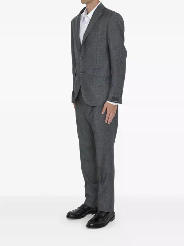 Tagliatore Virgin Wool Two-piece Suit - Grey