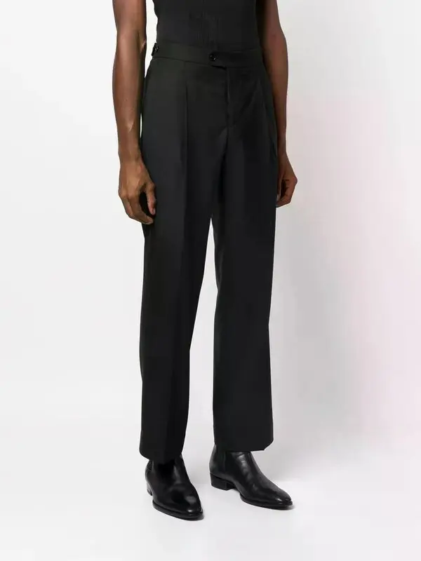 SUNFLOWER Cropped Straight-leg Trousers