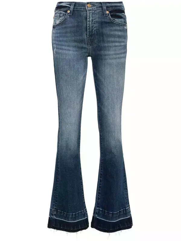 7 For All Mankind Tailorless Mid-rise Bootcut Jeans
